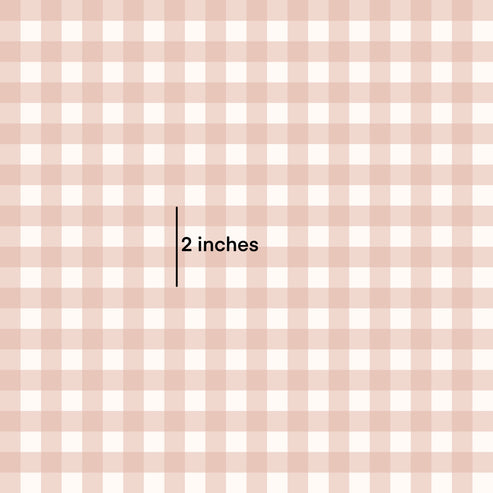 Baby Pink Gingham l Pre-Order – Dizzy Daisy Fabric Studio