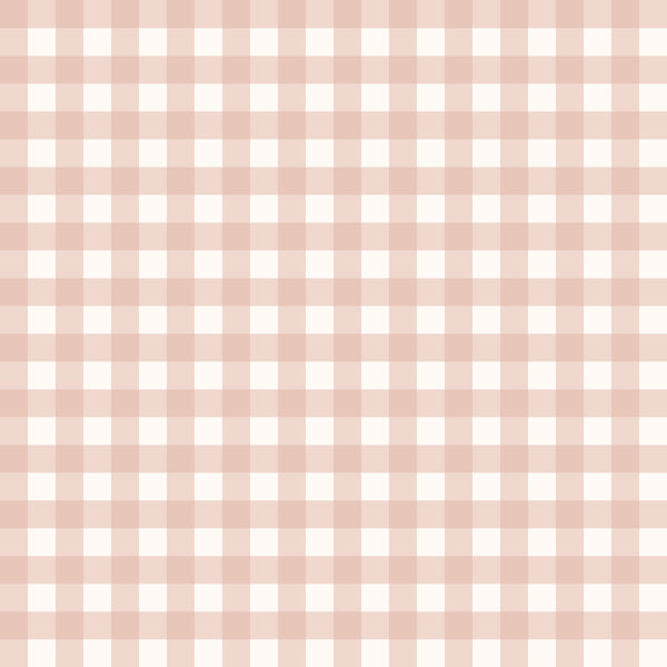 Baby Pink Gingham l Retail – Dizzy Daisy Fabric Studio